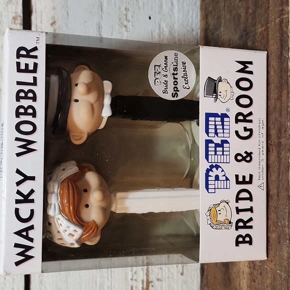 Funko | Other | Funko Pez Bride Groom Wacky Wobbler Limited Edition ...